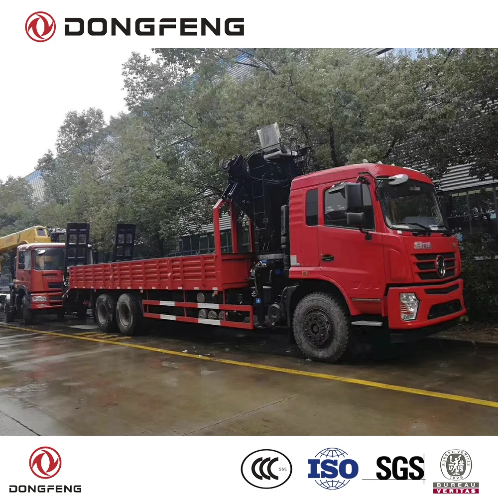 Dongfeng 20 Ton Hydraulic Truck Crane Cummins 260 Hp E2 Rhd Type With ...