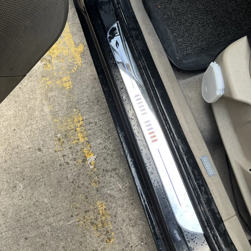 Aachen Schnazer AC Schnitzer X6 E71 Custom LED Door Sill Plate OEM