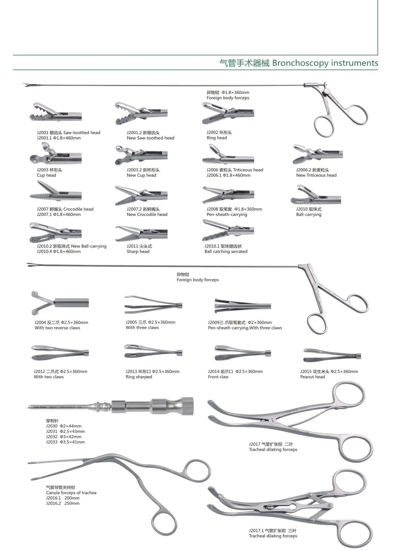 Pediatric Bronchoscopy Surgical Instruments Bronchoscope - Buy ...