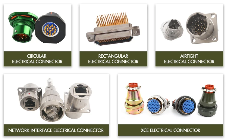 MS26482 Y50EX-2255ZJ10 Portable Aviation Bayonet 55 Pin Circular ...