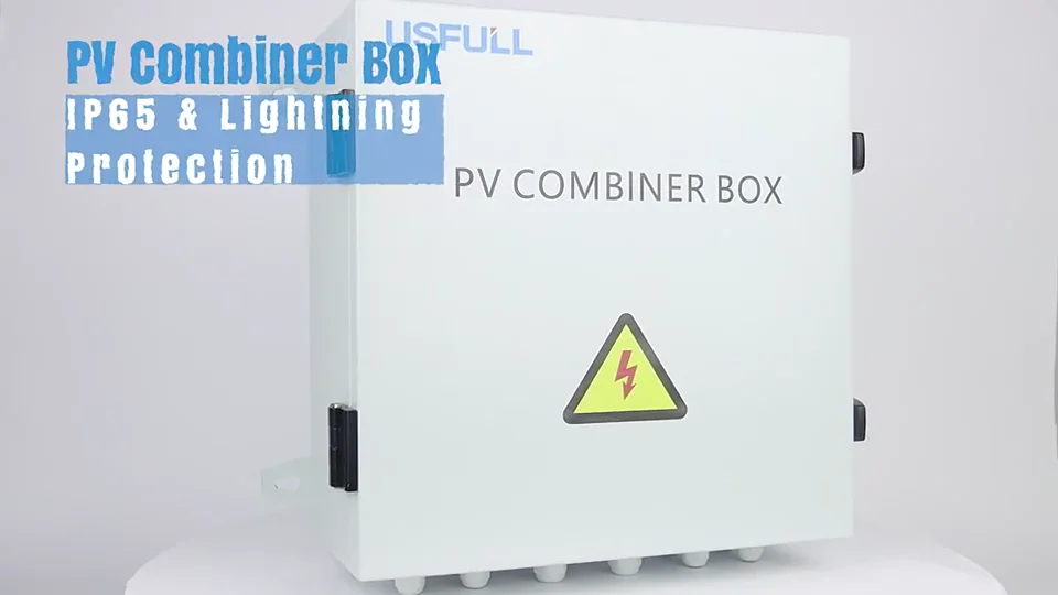 Usfull Dc Solar Pv Combiner Box Pv Array Cabinet For Solar Panels 8 In ...