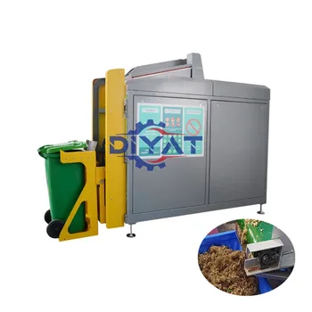 Kitchen Food Waste Compost Organic Fertilizer Making Processing Machine ...