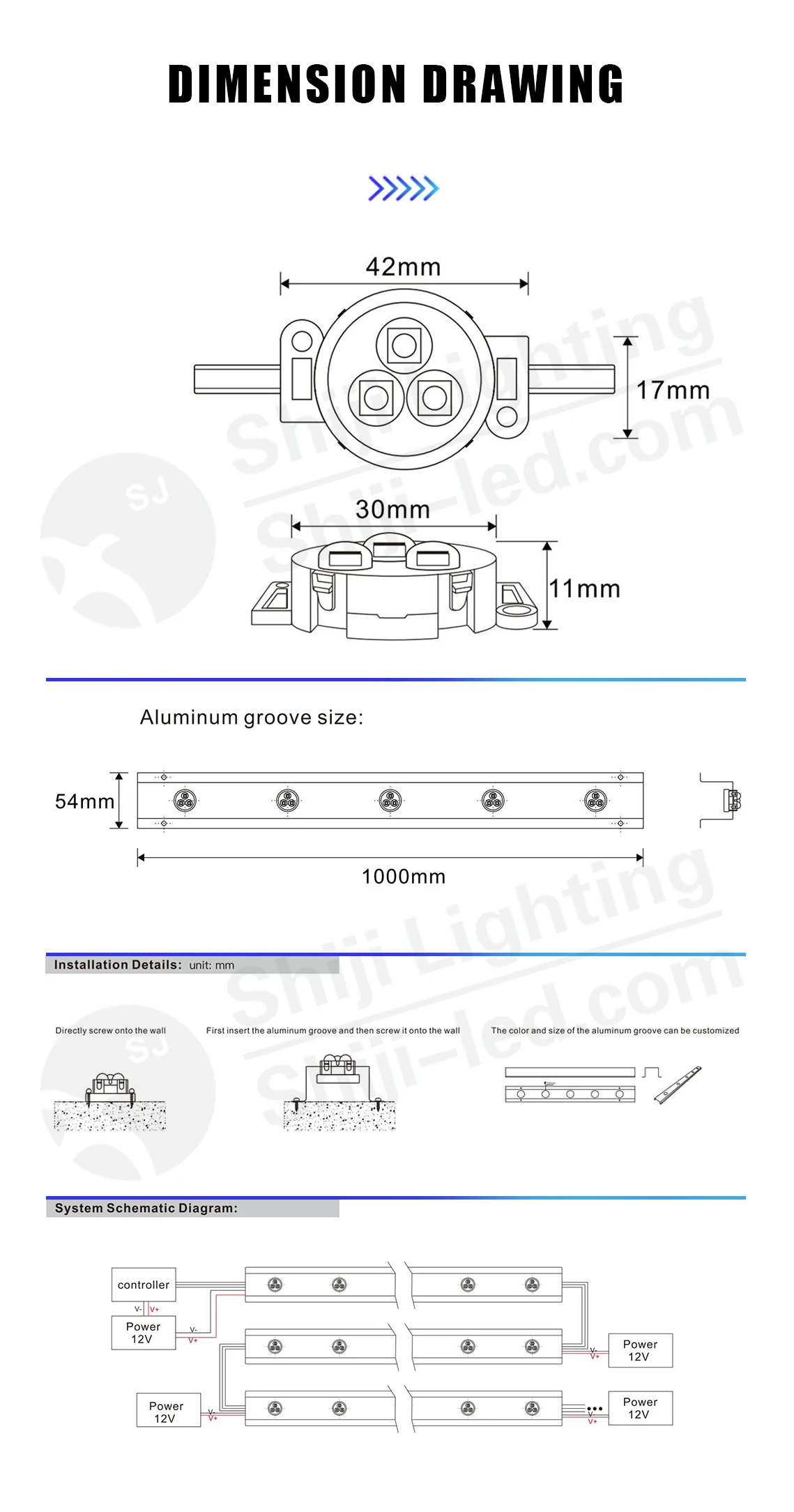 24v Pixel Ucs2904 12v Decorations Rgbw Light Permanent Christmas Lights ...