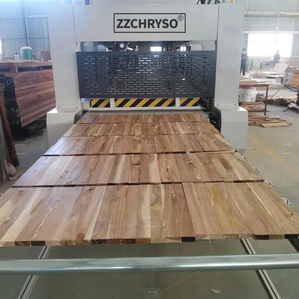 Thin Wood Board Joining Press Edge Gluing Finger Joint HF Machine