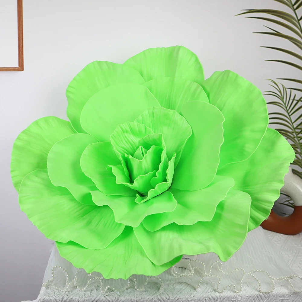 80cm Simulation Window Flower Pe Rose Foam Flower Large Scene Wedding ...