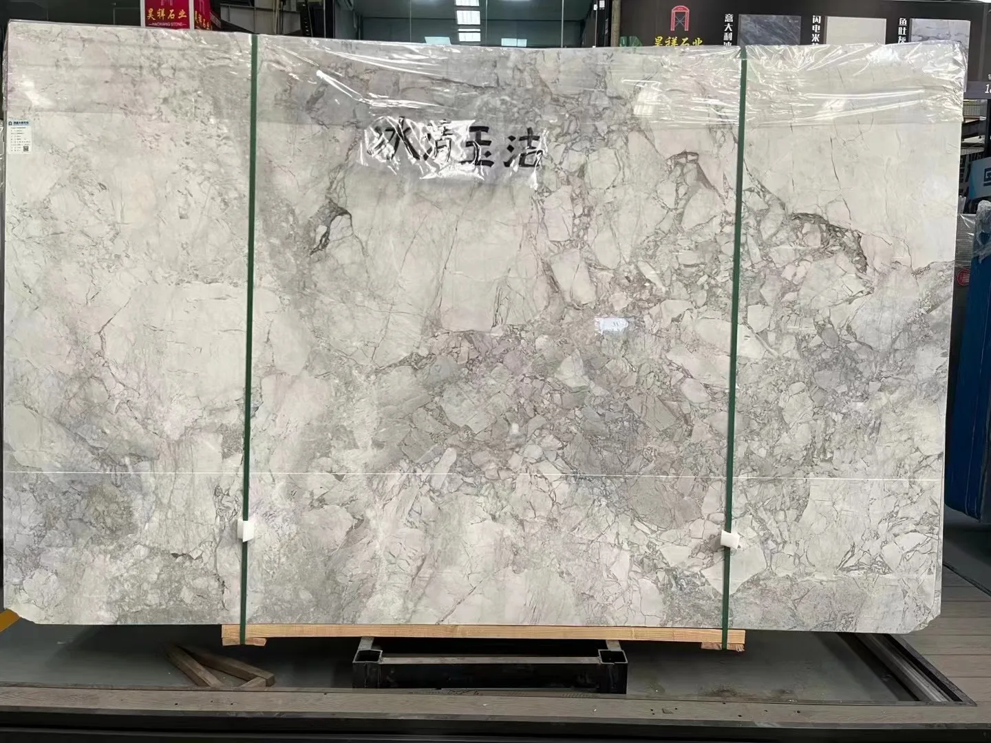 Wholesale Luxury Brazil Grey Marble Stone Calacata Grey Big Marble Slab ...