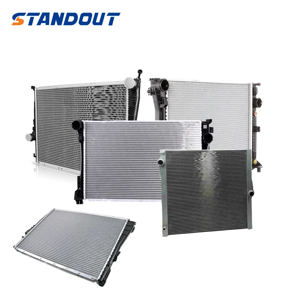 Engine Aluminum Radiator for BMW E34 E90 E36 Mercedes Benz W212 W203 ...