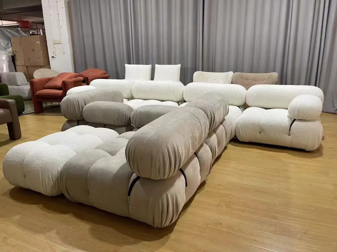 Customized Modern Living Room Couch Shaping Sponge Modular Sectional ...
