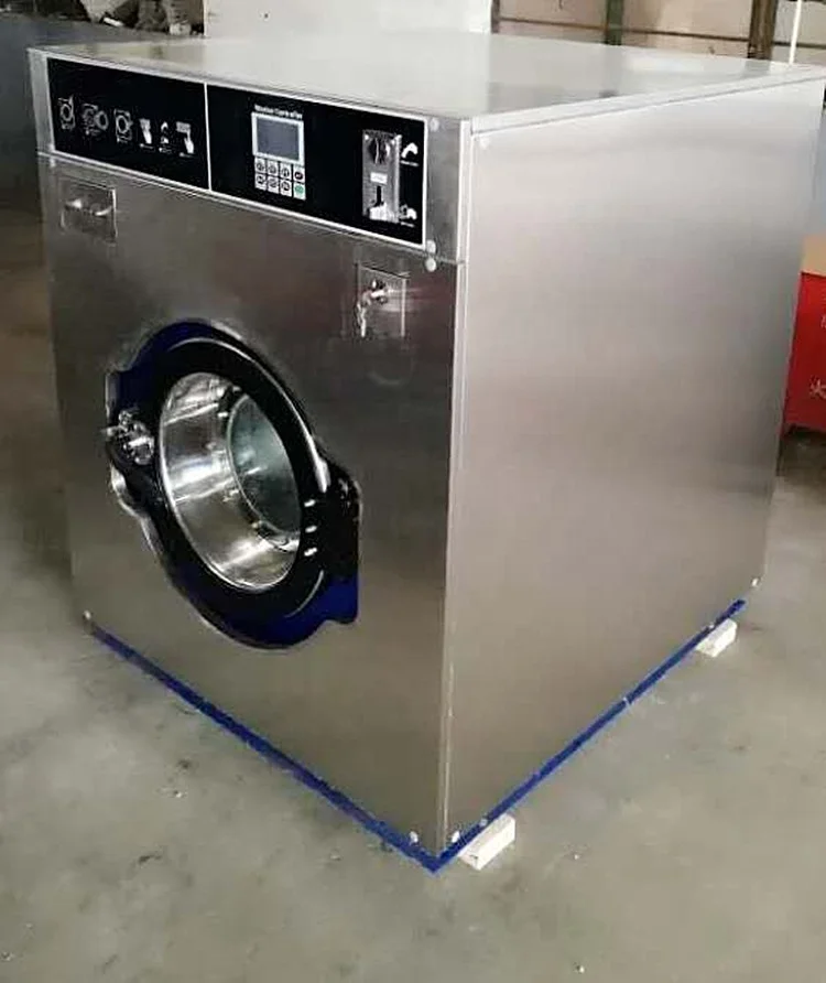 Commercial Laundry Equipment Laundromate Coin Washer Extractor Token ...