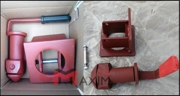 Container Manul Twistlock Intermediate Fixed Base Mounting Midlock