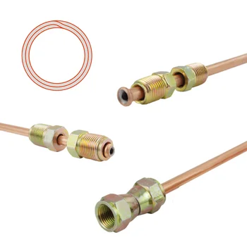 Sae J527 Copper Brazed Double Wall Steel Tube With Nylon Pa12 Coating ...