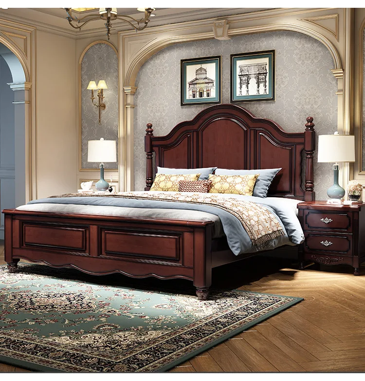 Luxury Modern Bedroom Furniture Set American Style Beds Bedroom Set ...