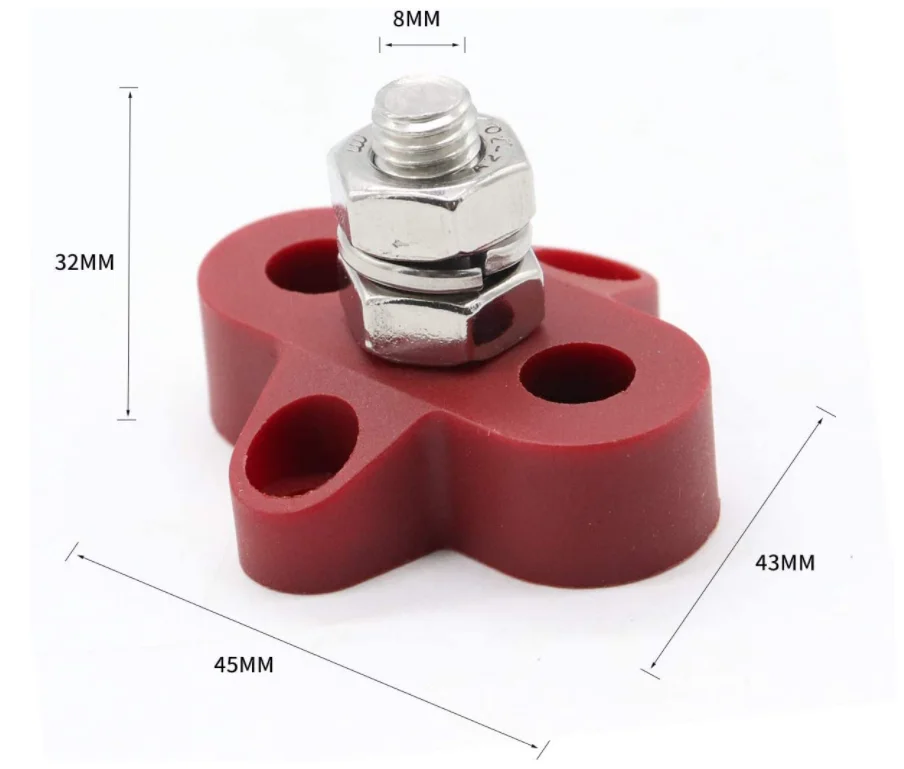 Battery Power Distribution Terminal Block Power Distribution 48V ...