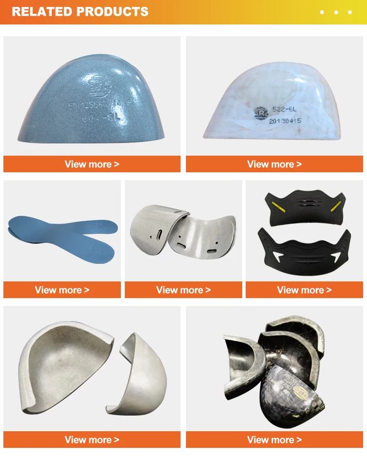 Men Safety Shoes Composite Fiberglass Toe Cap For Safety Shoes - Buy ...