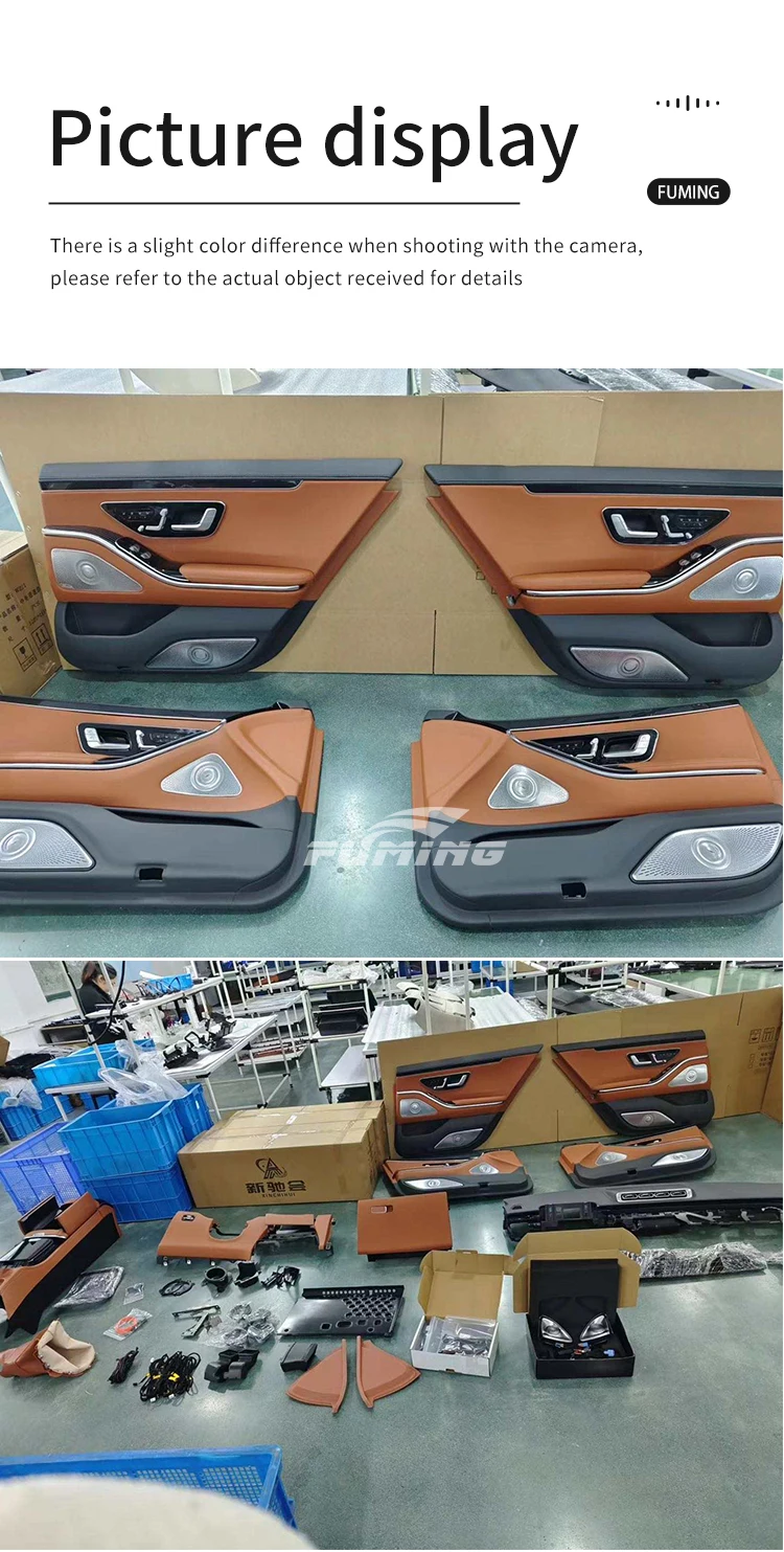 W221 Car Interior Upgrade - W223 Center Console Modification