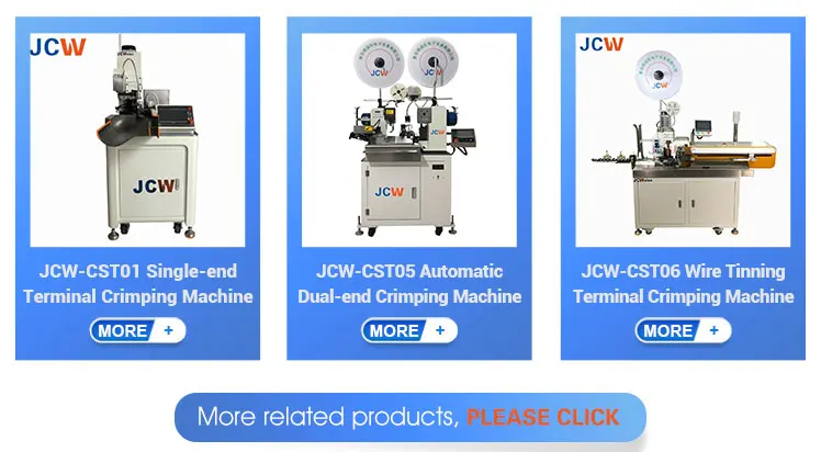 JCW Series Side Feed Type Terminal Crimp Applicator - Reliable Performance
