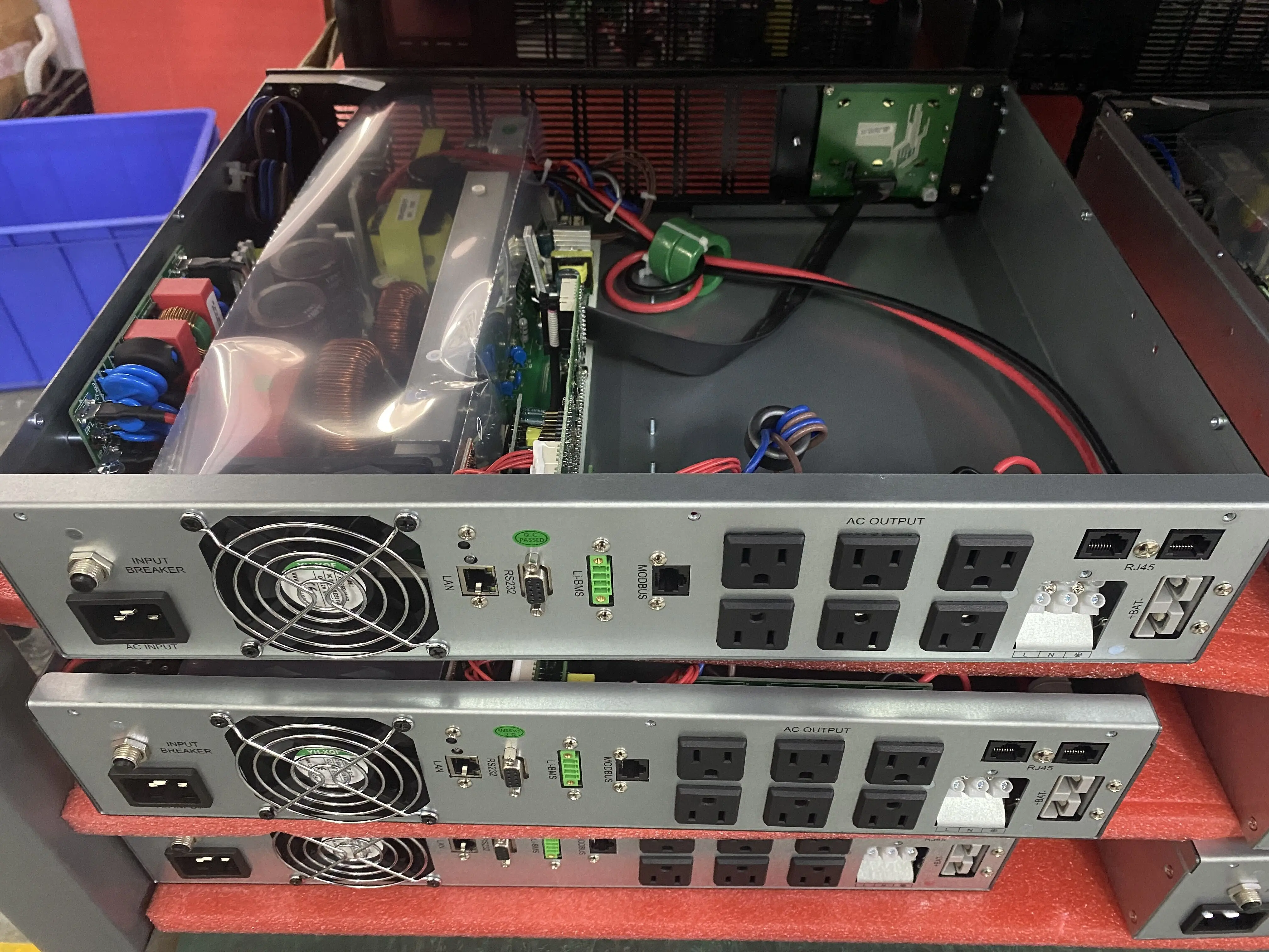 120v 220vac Rack Mounted Ups Uninterruptible Power Supply 1kva 2kva ...