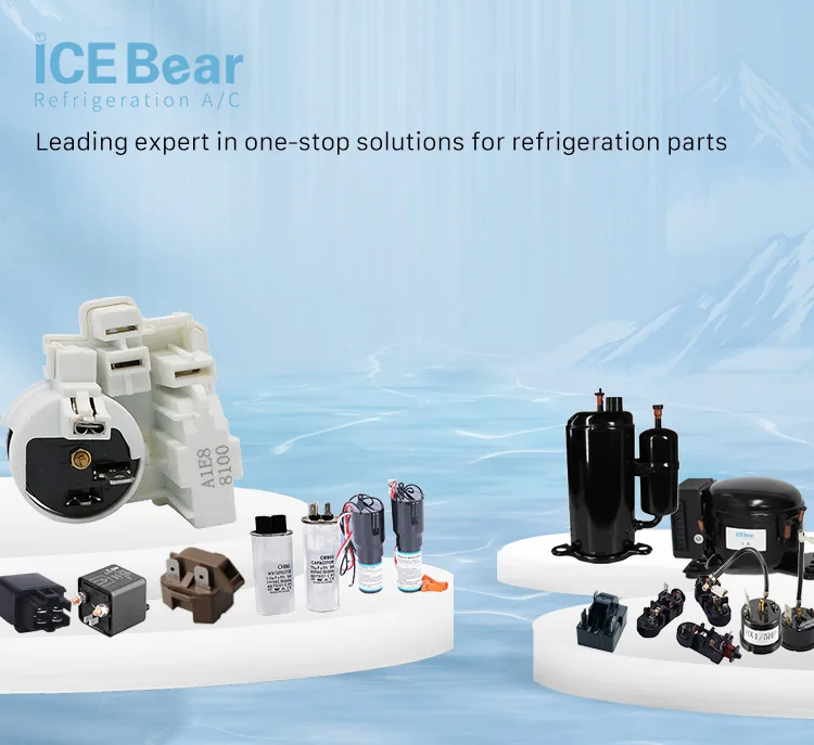 Hvac Parts 3pin Start Relay Air Conditioner Rotary Compressor ...