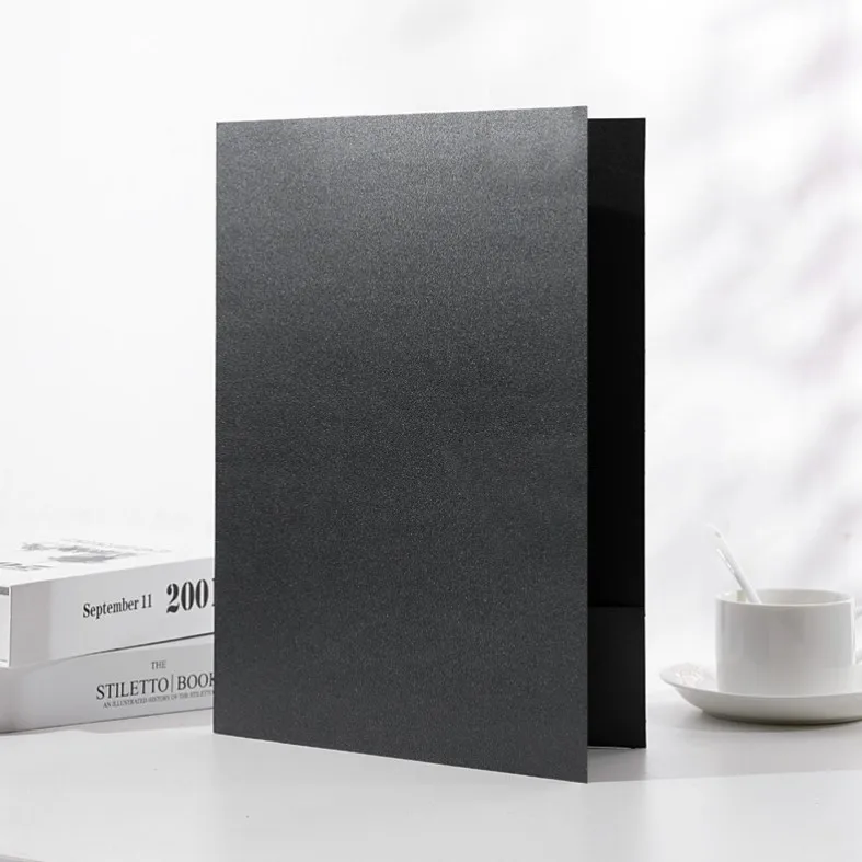 Custom Waterproof Cardboard A4 Presentation Paper Business File Folder ...