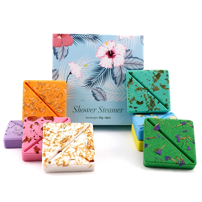 Custom Cleverfy Flower Shower Steamer Tablets - Aromatherapy