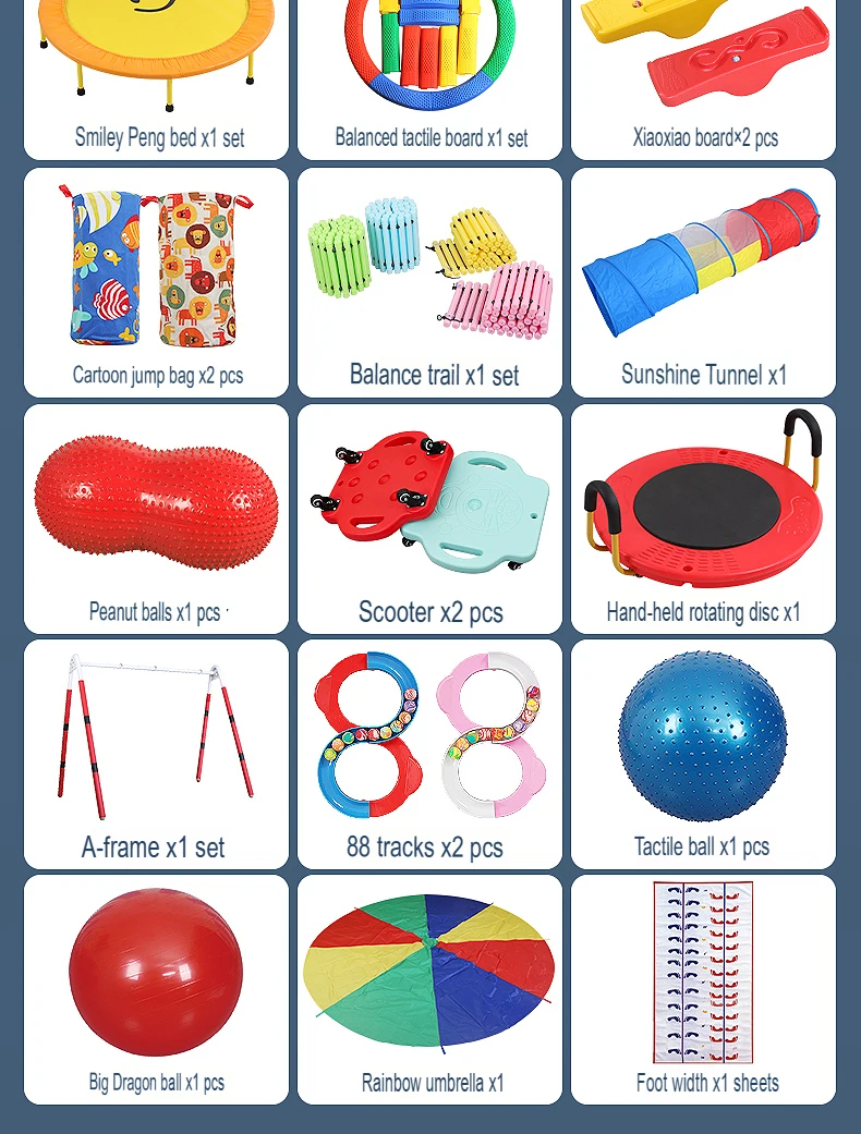 Moetry Occupational Physical Activity Playsets for Kids