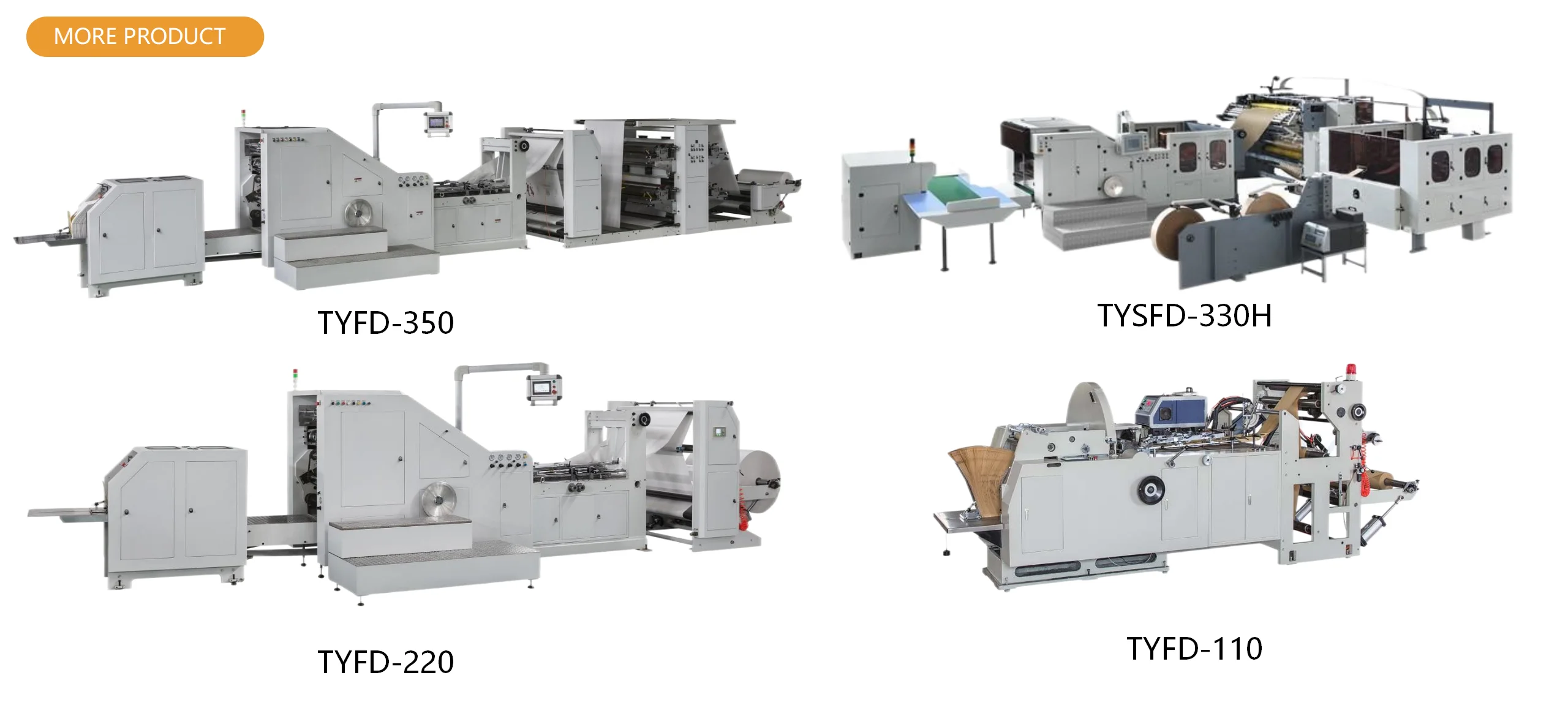 High Speed Automatic Paper Bag Machine - Kraft Shopping Bags