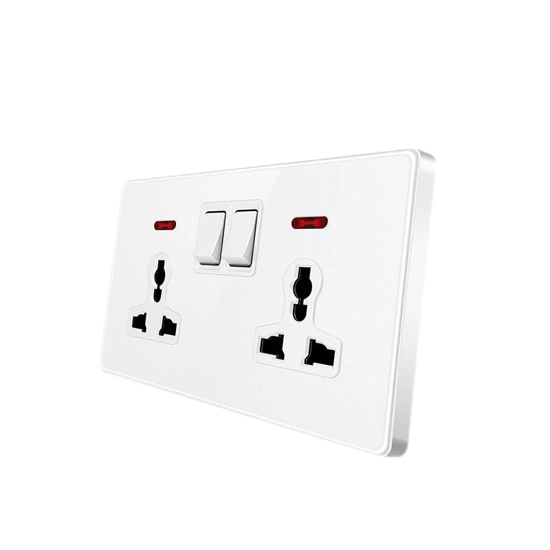 British Standard 13a 250v Wall Electric Switched Sockets Switched ...