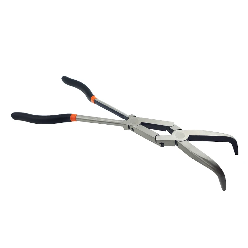 JINDUN Long Reach Double Joint Pliers - 13inch Professional Tool