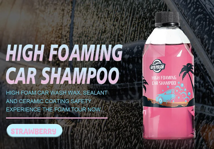 Autopolan High Foam Car Wash Soap 468ml Large Capacity Supply ...