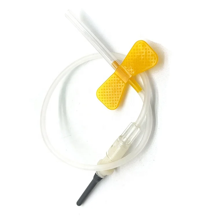 Disposable Medical Sterile Winged Infusion Set Butterfly Blood Draw ...