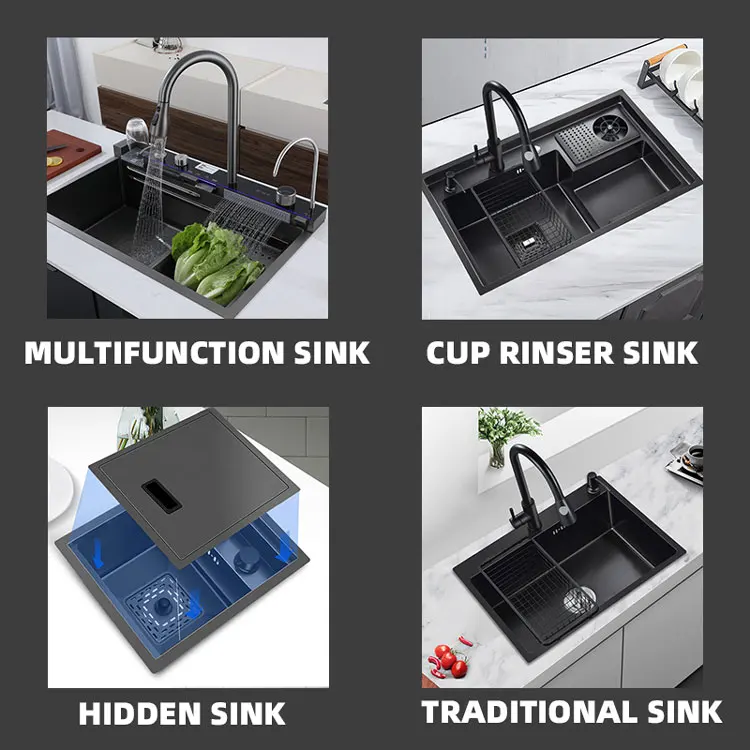New Design Modern Wash Basin - Multi Function Kitchen Sink