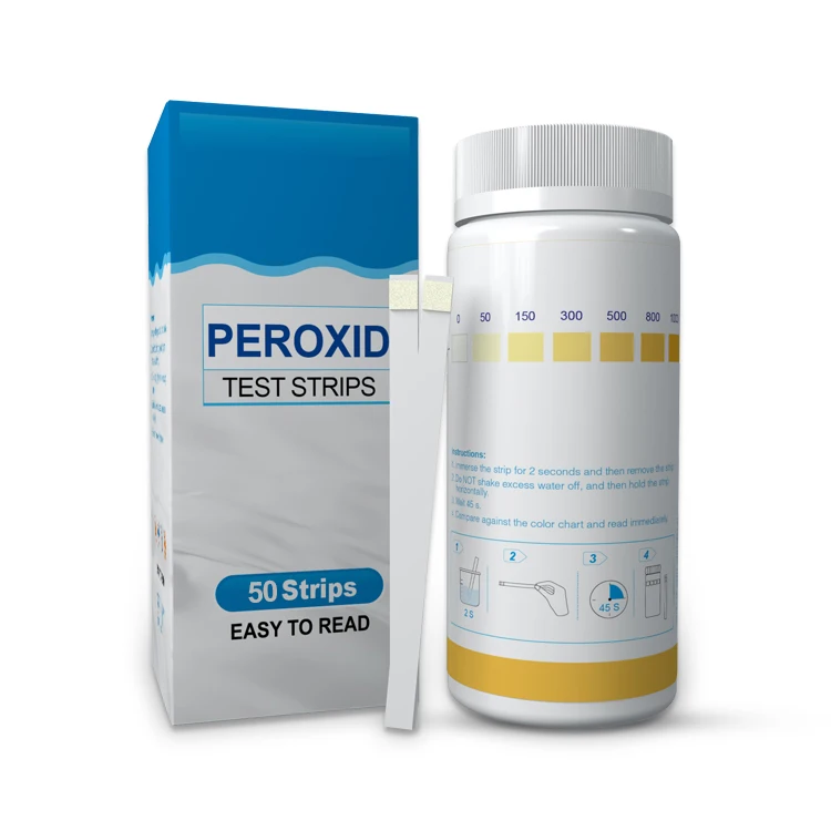 Hydrogen peroxide test paper H2O2 test strips water quality