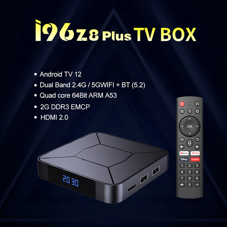Topleo I96 Android 12.0 Smart Set Top TV Box - Allwinner H618
