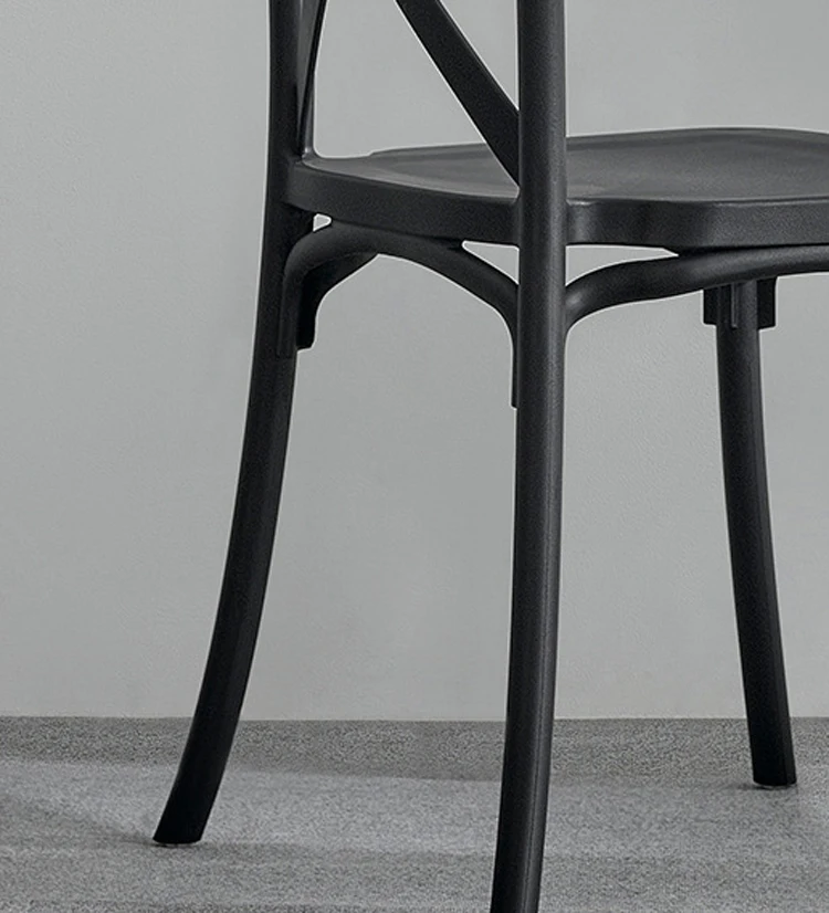 Plastic Cross Back Chairs - Stylish & Durable Dining Solutions