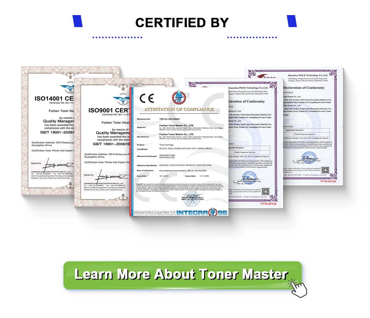 Africa Best Supplier Factory Wholesale Compatible Toner Cartridges