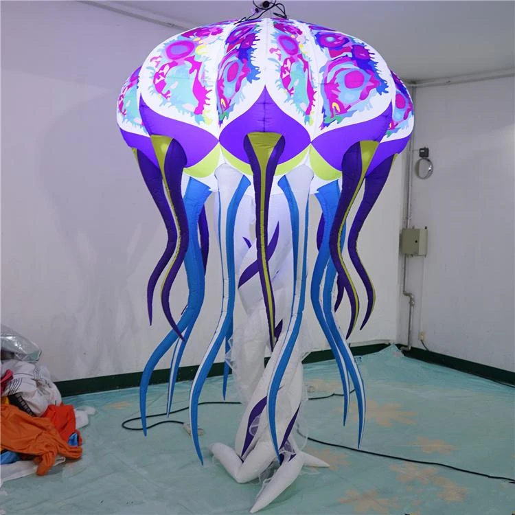 Inflatable Jellyfish Balloon for Decoration Nightclub Stage Decoration ...
