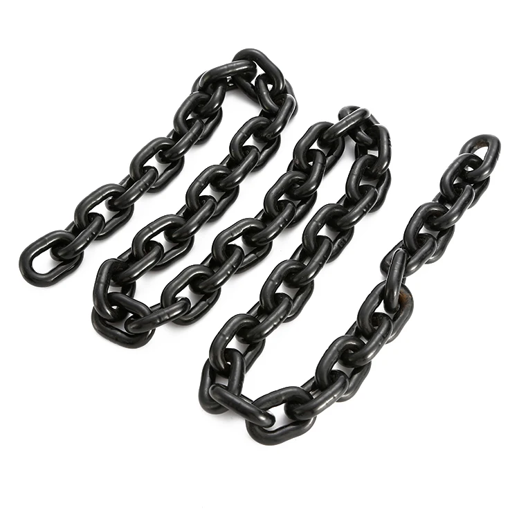 Standard G80 Lifting Chain - Durable, Black, and CE Certified