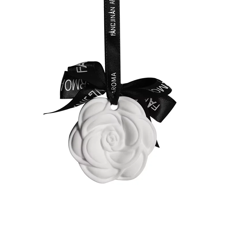Custom Car Hanging Ceramic Diatomite Air Freshener Aroma Gypsum ...