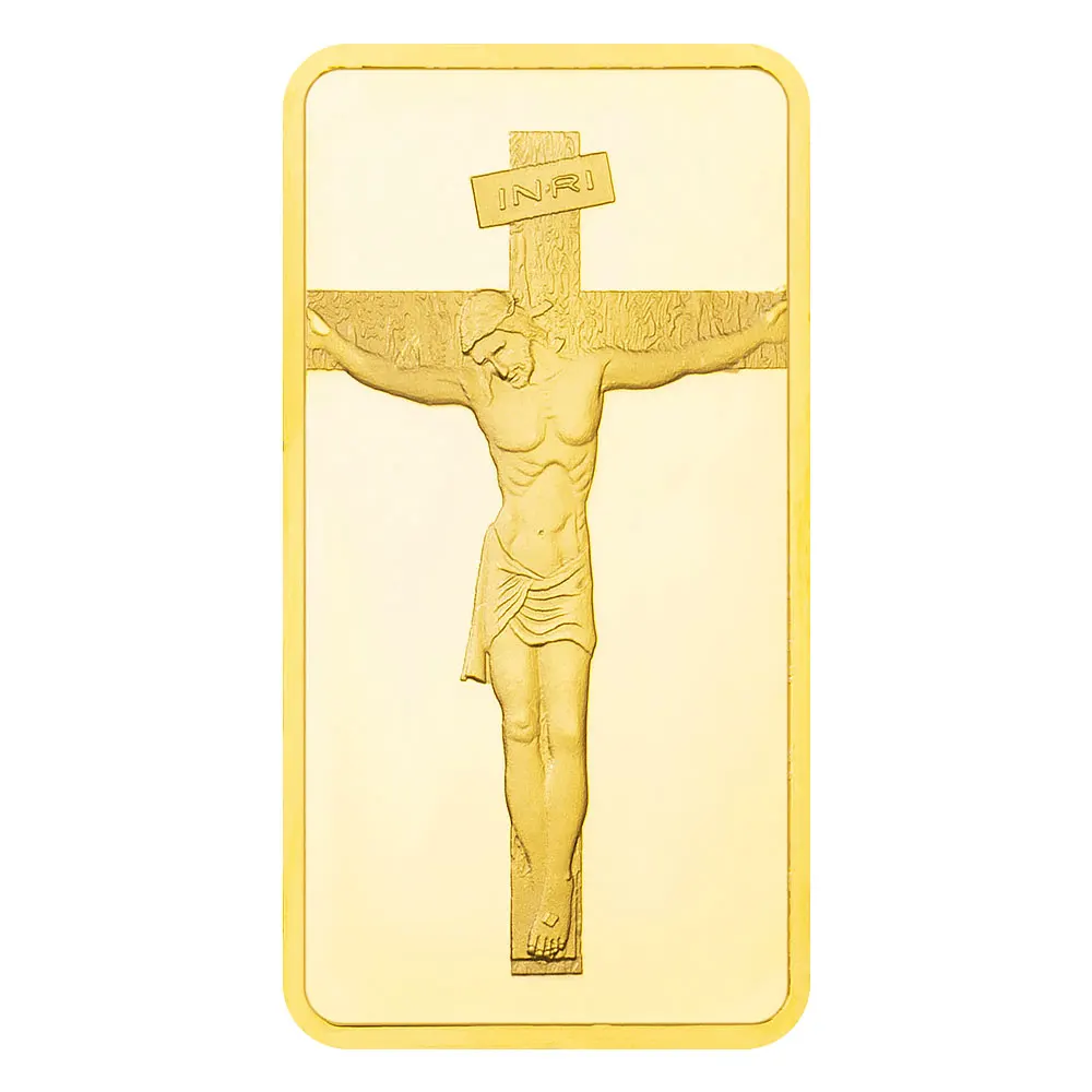 Jesus Bar Station Of The Cross Passion Souvenir Comemmorative Coin Bust ...