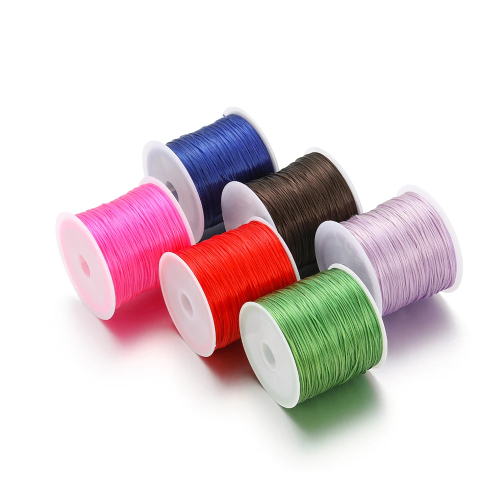 Elastic Stretchy String Thread Wire Necklace Beading Cord Diy Bracelet ...