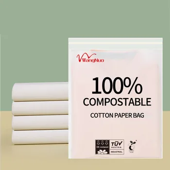 Custom Compostable Garment Polybag Pbat Pla Corn Starch Plastic Bag For Clothes Packaging - Buy ...