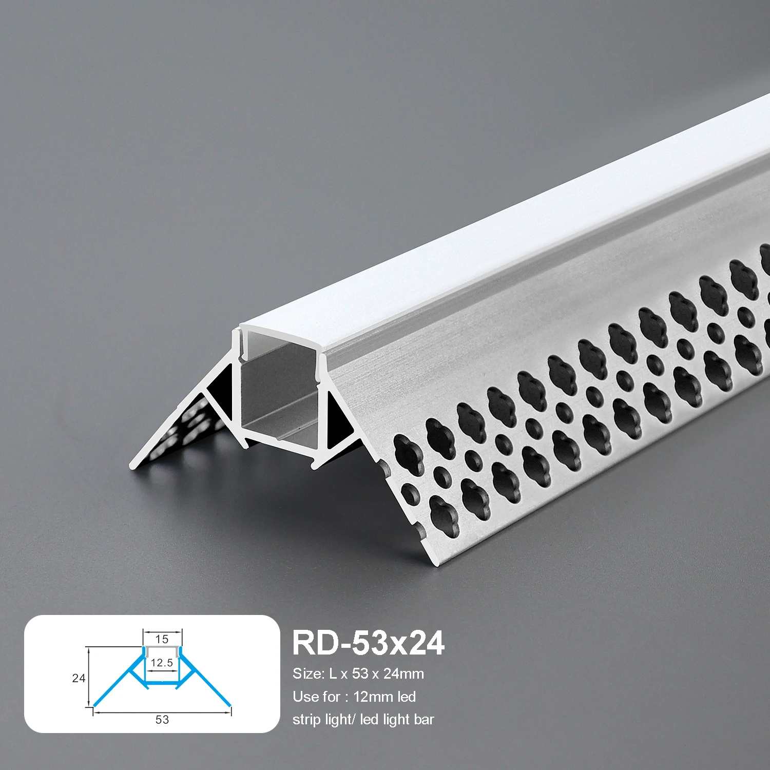 Modern Wall Washer Drywall Aluminium Led Lighting Profile Strip Led ...