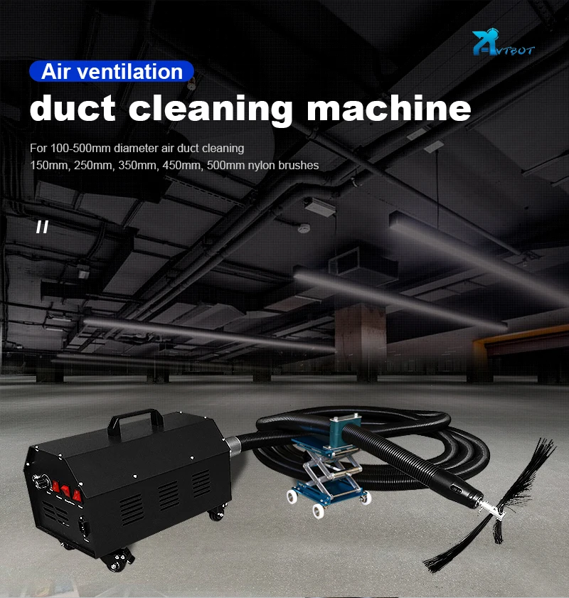 Cleaning Robot Industrial Ac Duct Cleaning Machine Duct Vent Cleaning ...