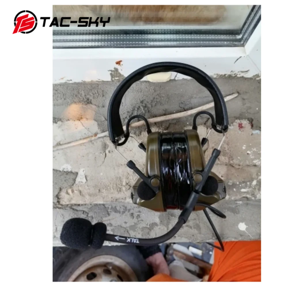 Ts Tac-sky Tactical C2 Comtac Ii Headset Hunting Hearing Protection ...