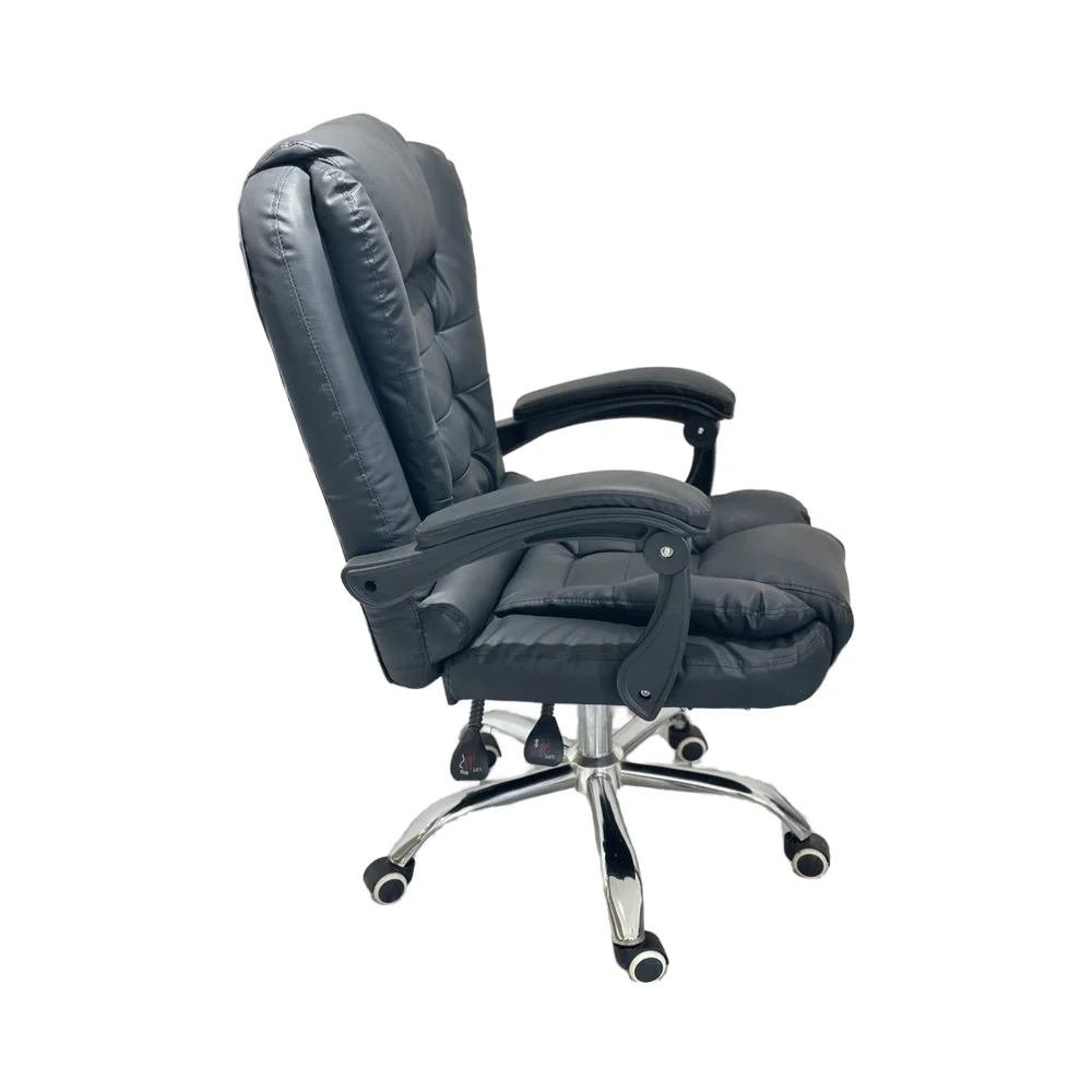 Modern Design Office Visitors Chair Leader PU Manager Swivel Ergonomic ...
