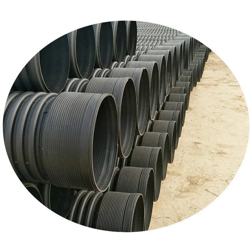 200 Sn8 HDPE Water Pipes HDPE Double-Wall Corrugated Pipe for Underground Drainage| Alibaba.com