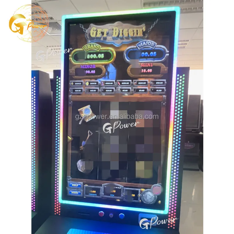Hot Sale Metal Cabinet Skill Game Machine Aurora Link 9 in 1 Board for ...