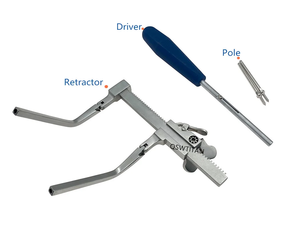Orthopedic Cervical Distractor - Stainless Steel Instrument