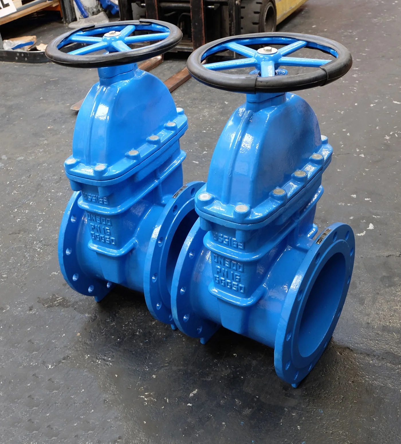 Din3352 F5 Gate Valve Dn80 Ductile Iron Flanged Water Fluid Non Ring ...
