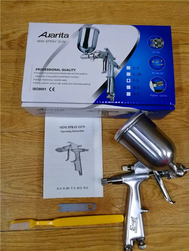 High Quality Industrial Mini Spray Gun F3 Auarita F-3 Hvlp Air Spray ...